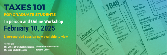Taxes 101 for Graduate Students | Graduate Education